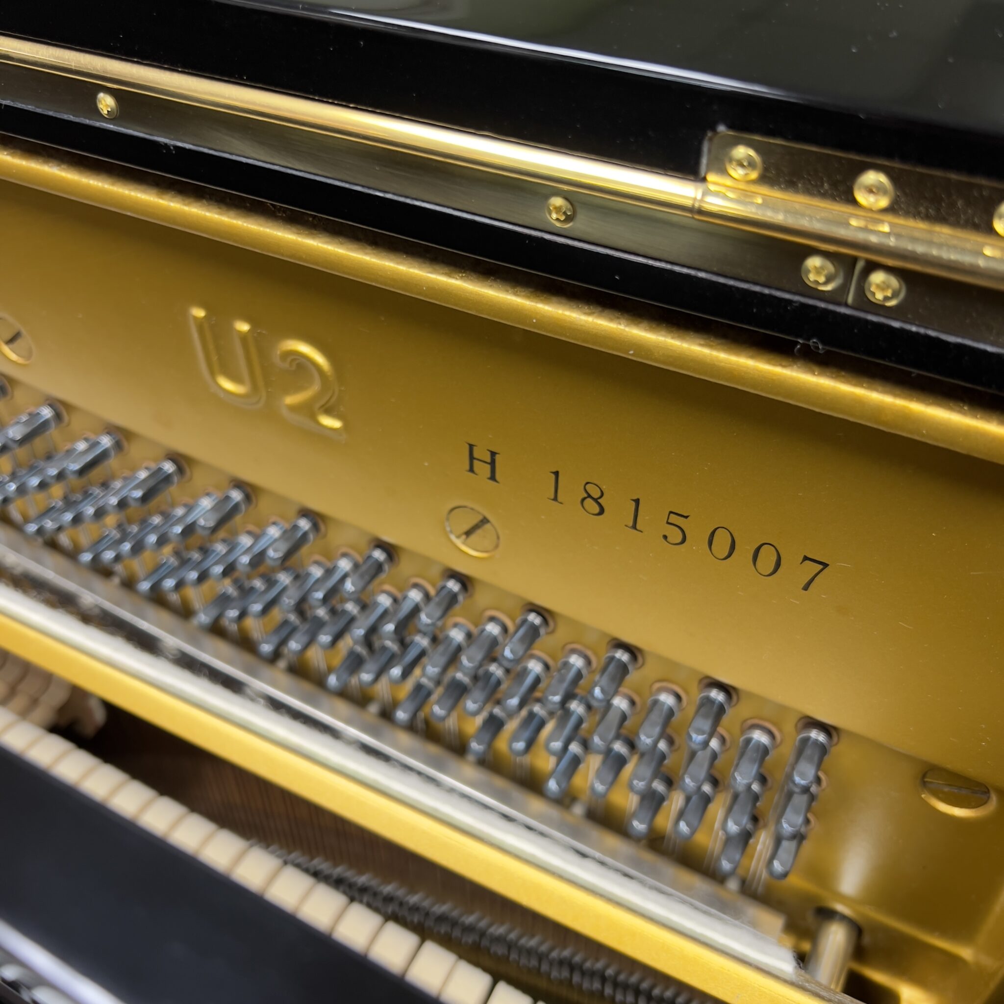 Yamaha U2 Upright Piano Ebony Polish - Kim's Piano